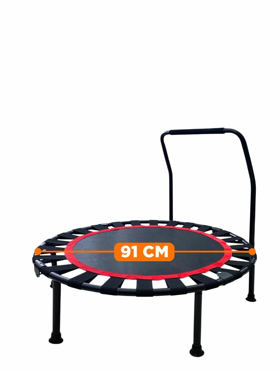 Батут детский каркасный Zilmer ZIL1810-110, диаметр 91 см