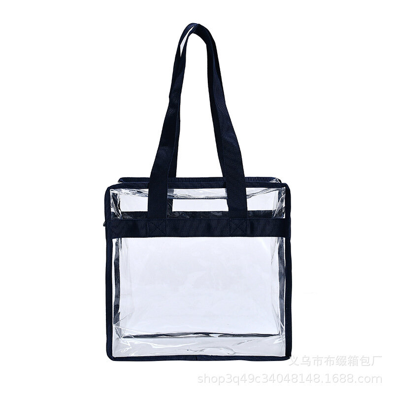 ПВХ сумка для плавания трансграничная прозрачная сумка на плечо спортивный фитнес портативная сумка для хранения