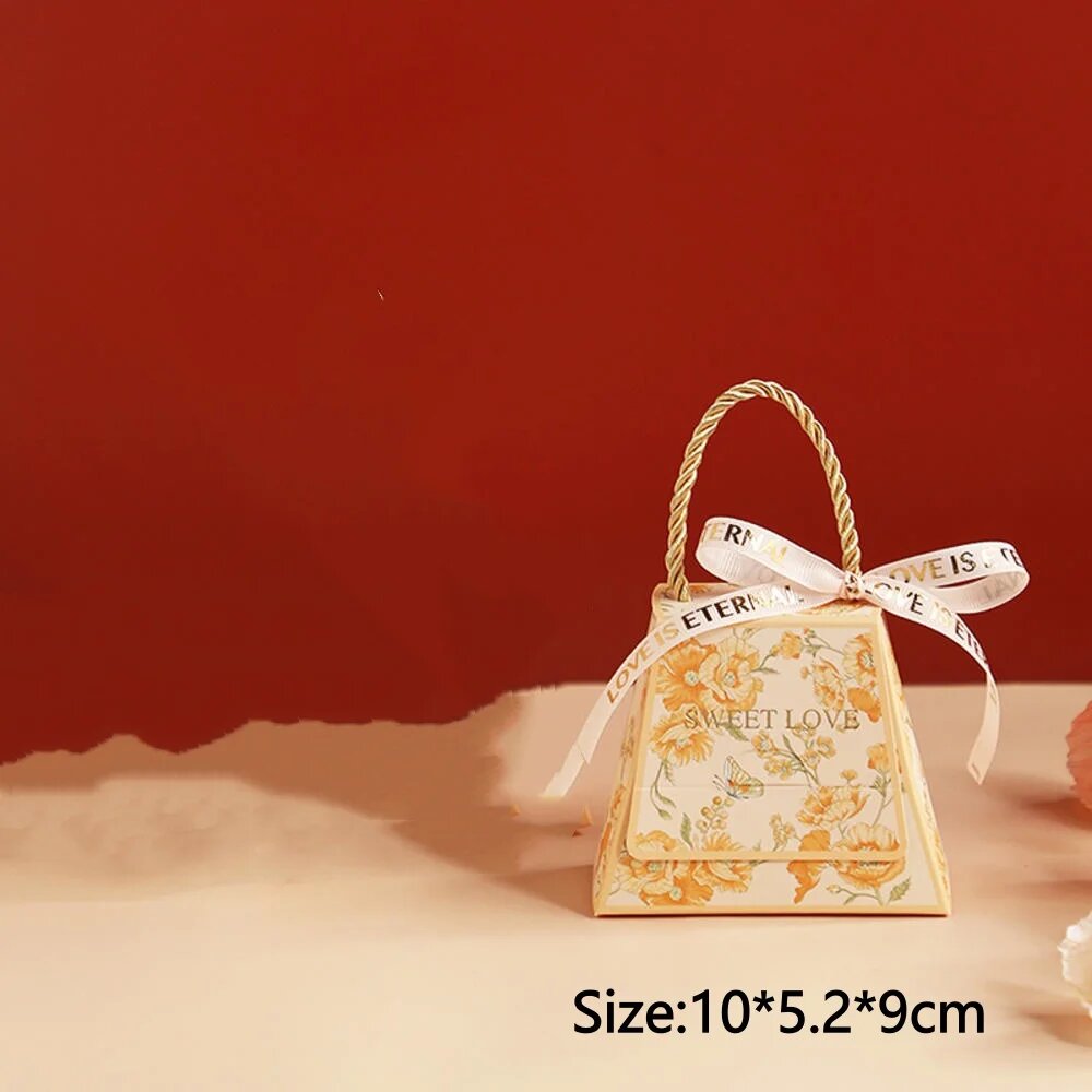 Рождественские подарочные пакеты с прозрачным окном