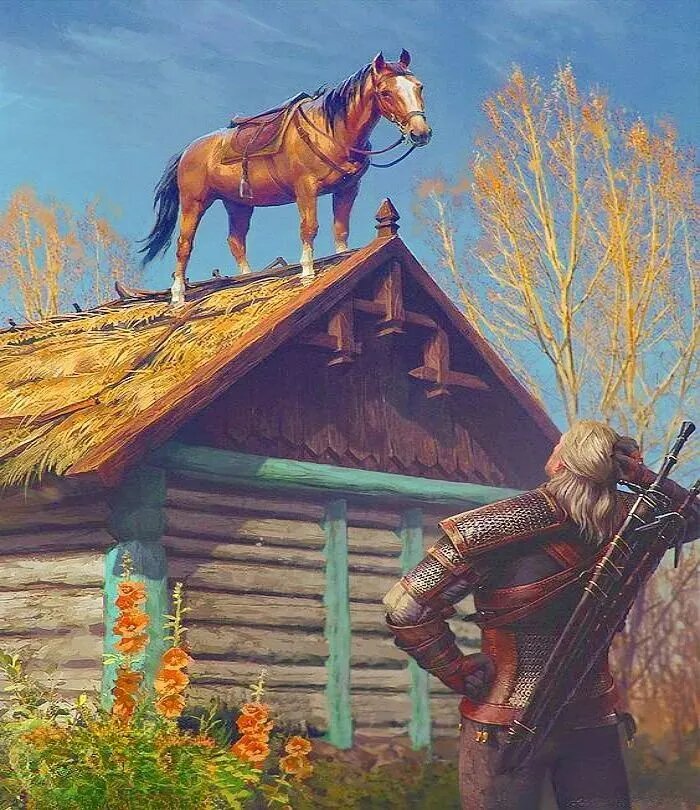 Алмазная Мозаика "Фильмы Ведьмак" 40*50 См, Безрамная, Идеальна Для Дома, Украшения, Подарков.