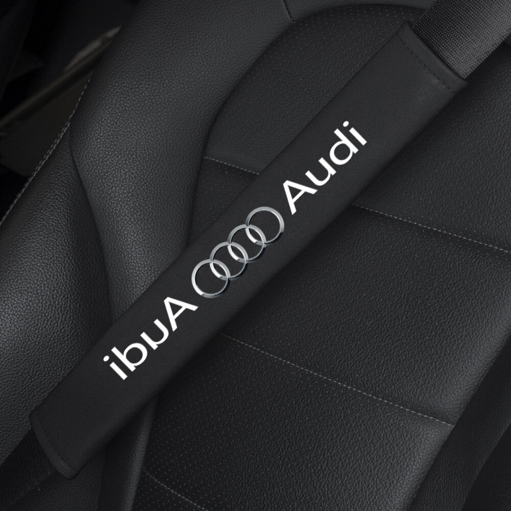 Защитный накладка на плечевой ремень с логотипом Mercedes-Benz, удлиненная кожаная, удобная и дышащая накладка на плечевой ремень