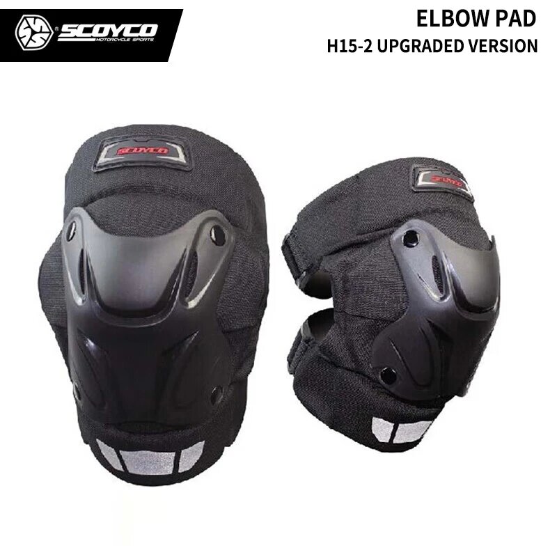 SCOYCO мотоциклетные наколенники и защита локтей для мотокросса, защита для езды Elbow Pads-One Size