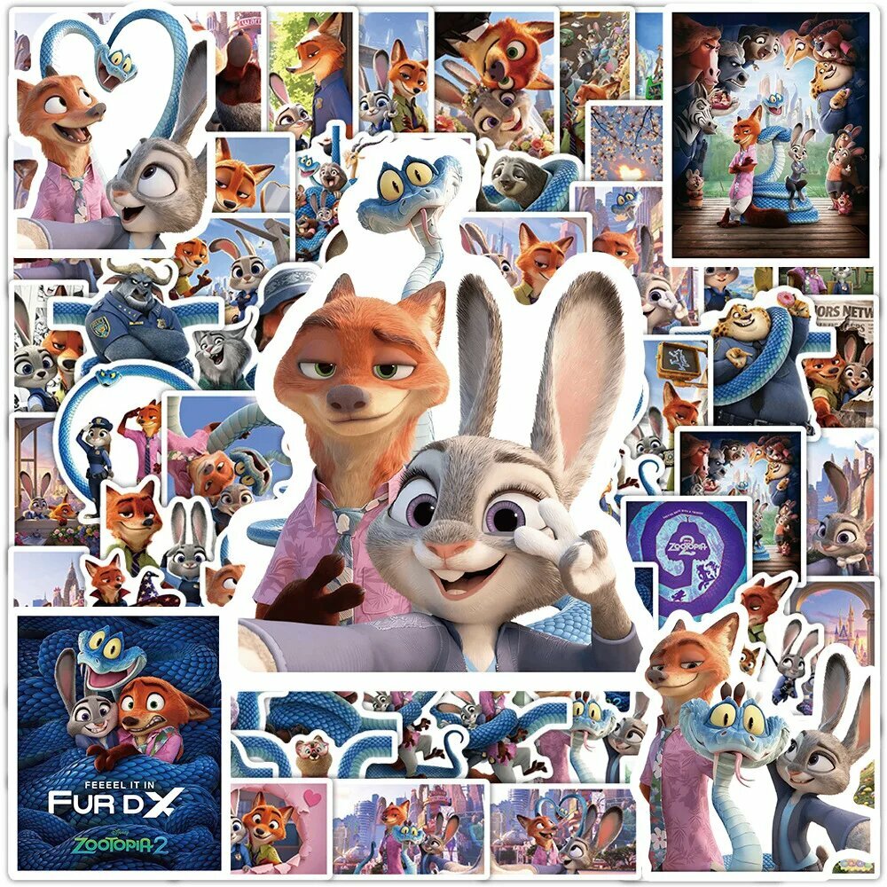 Disney Zootopia 2 наклейки