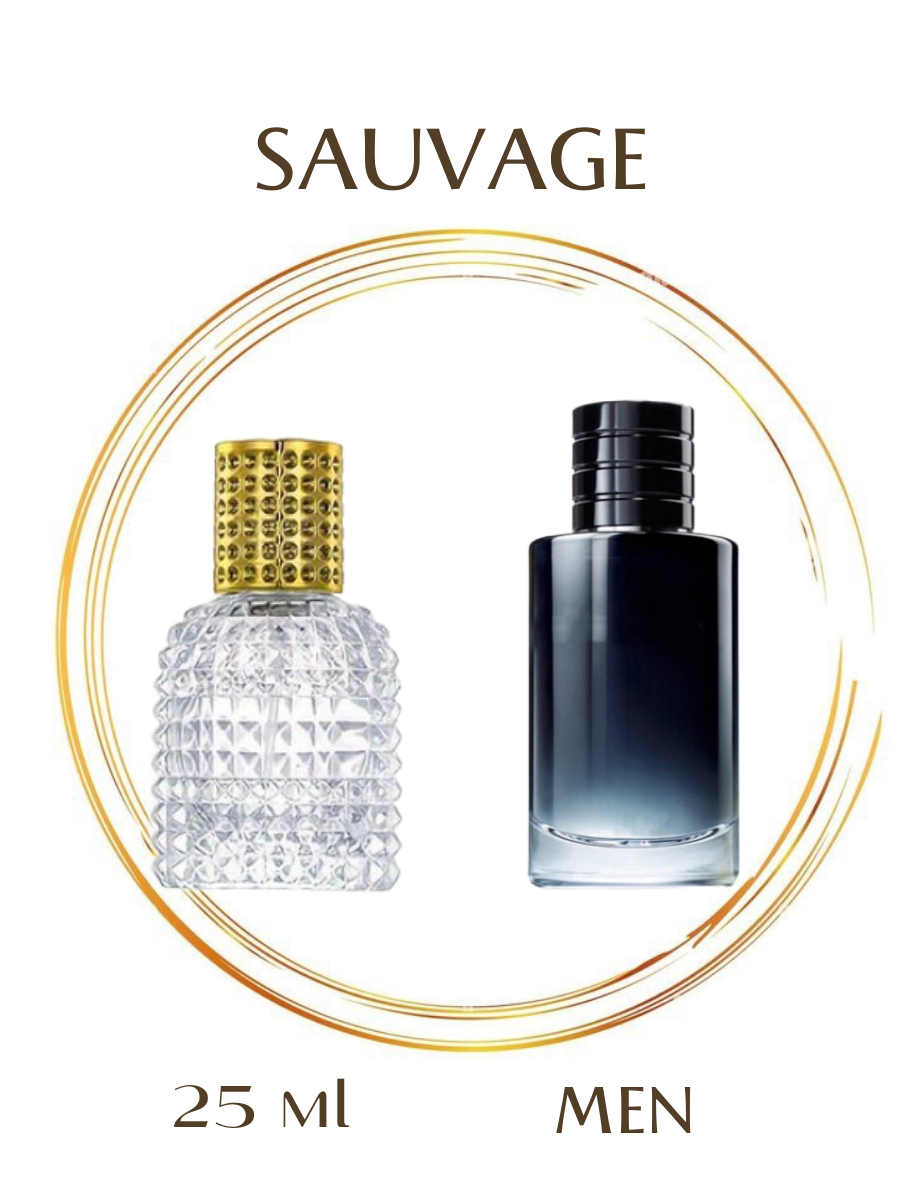 Духи парфюм SAUVAGE спрей 25 мл мужские, фужерный аромат, парфюмерия