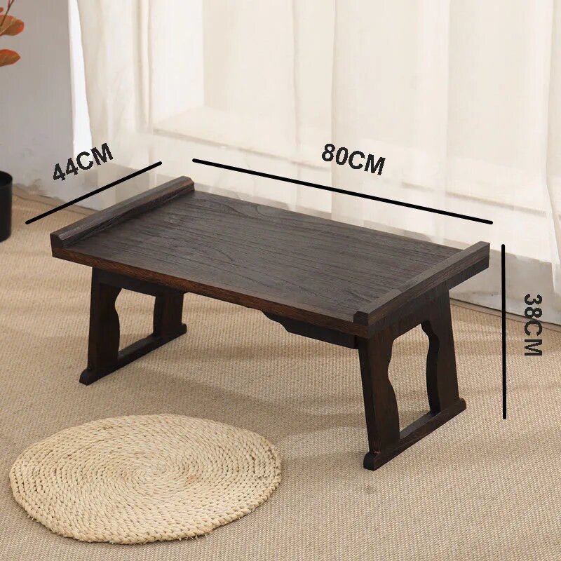 Складной чайный столик, китайский низкий деревянный столик для гостиной, боковой столик для чая, L