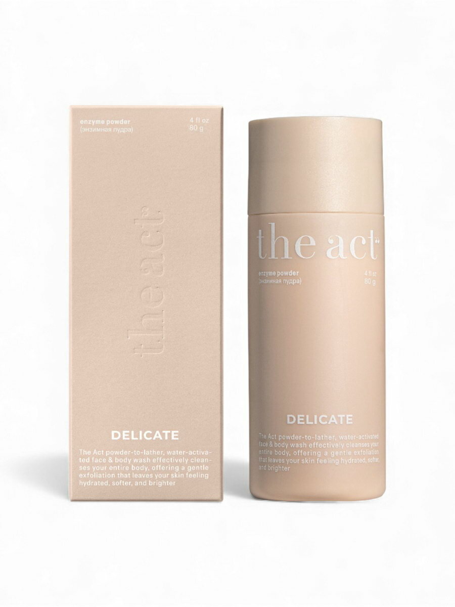 Энзимная пудра для лица и тела с фруктовыми энзимами, цинком и витамином С, 80 г