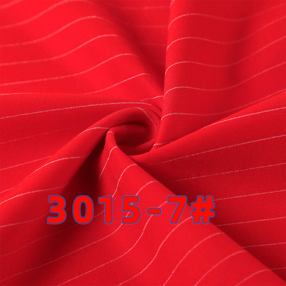 Ткань для униформы, этикетка продукта 3015, вертикальная полоска, римская ткань, плотная машинная сумка, брокат, хлопковая полоска, устойчивая к скатыванию, в наличии