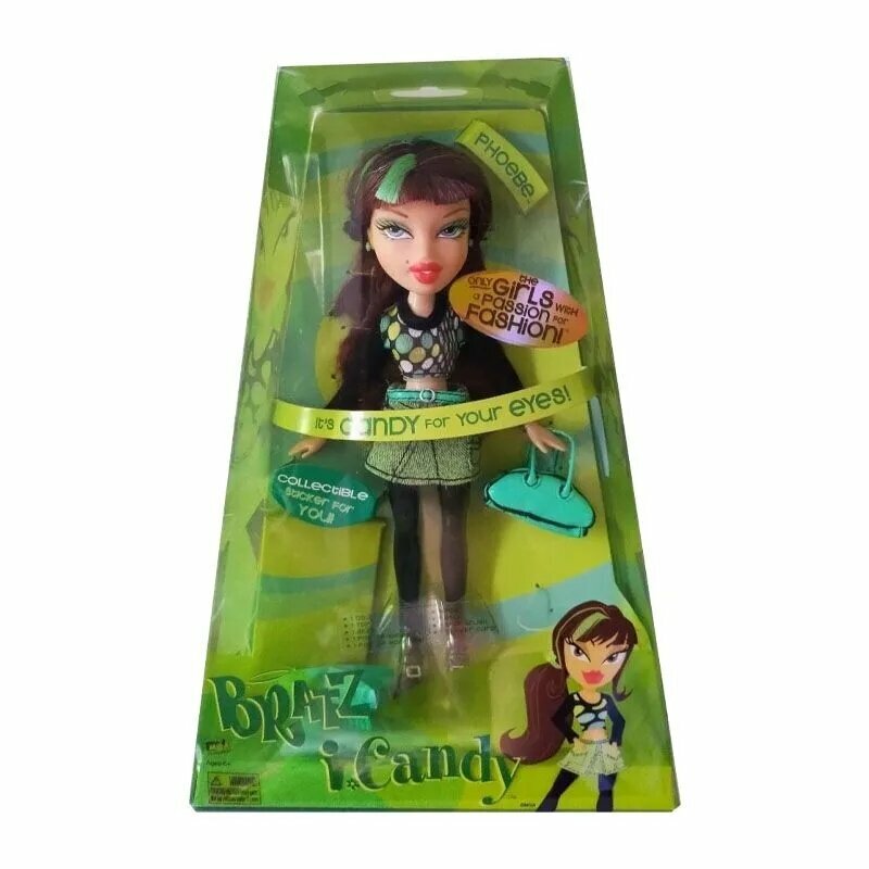 MGA Bratz iCandy Fashion Doll Phoebe Братц Модная кукла-девочка-игрушка, с одеждой, Подходит для детей старше 6 лет