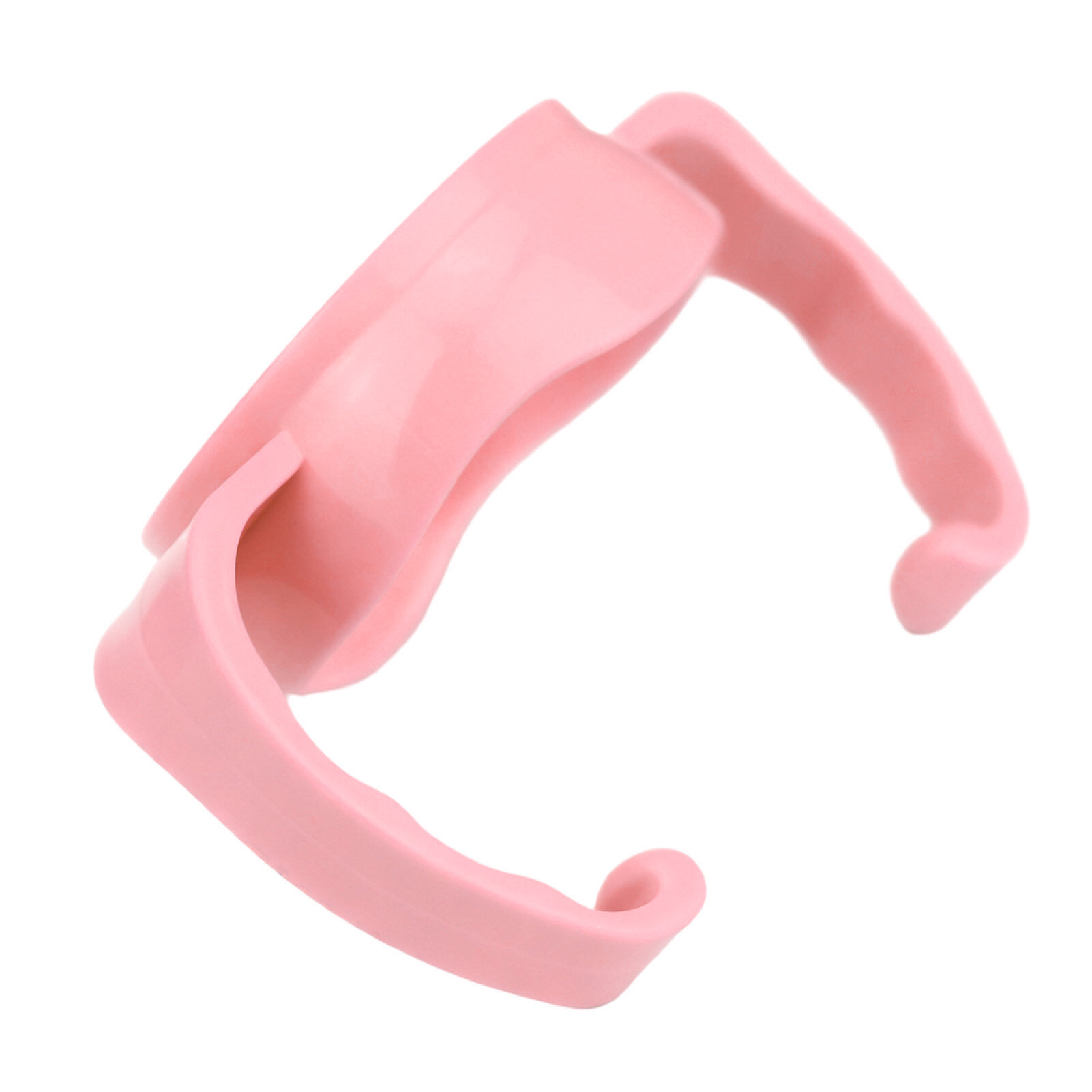 Ручка для детской бутылочки с широким горлышком, мягкая и гибкая, аксессуары для бутылочек, стеклянная ручка для детской бутылочки, розовая