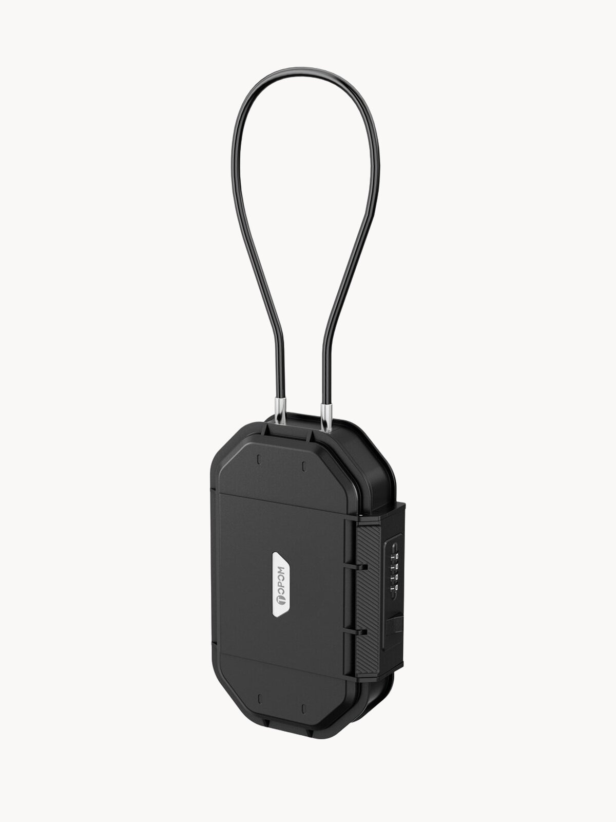 Сейф Innopax Diro, ABS-пластик, металлический замок, кодовый механический замок, черный