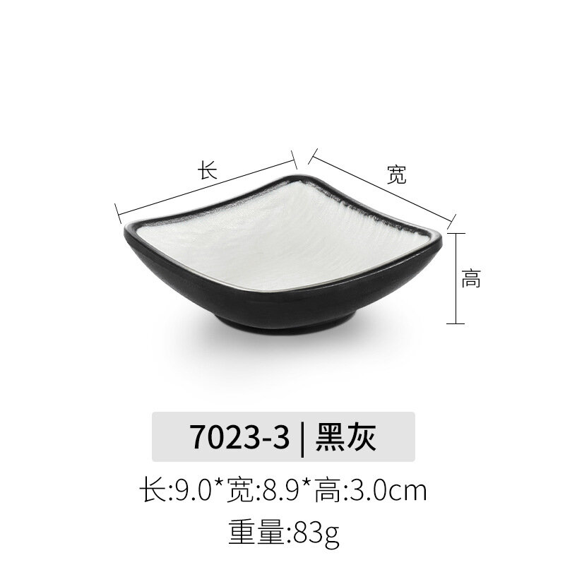 Меламин блюдо горячий горшок Ресторан барбекю магазин Отель Ресторан окунания соус блюдо закуска Сетка Блюдо аромат