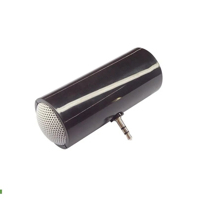 3,5 мм-Jack Mini Портативный стерео динамик для телефона планшета (черный)