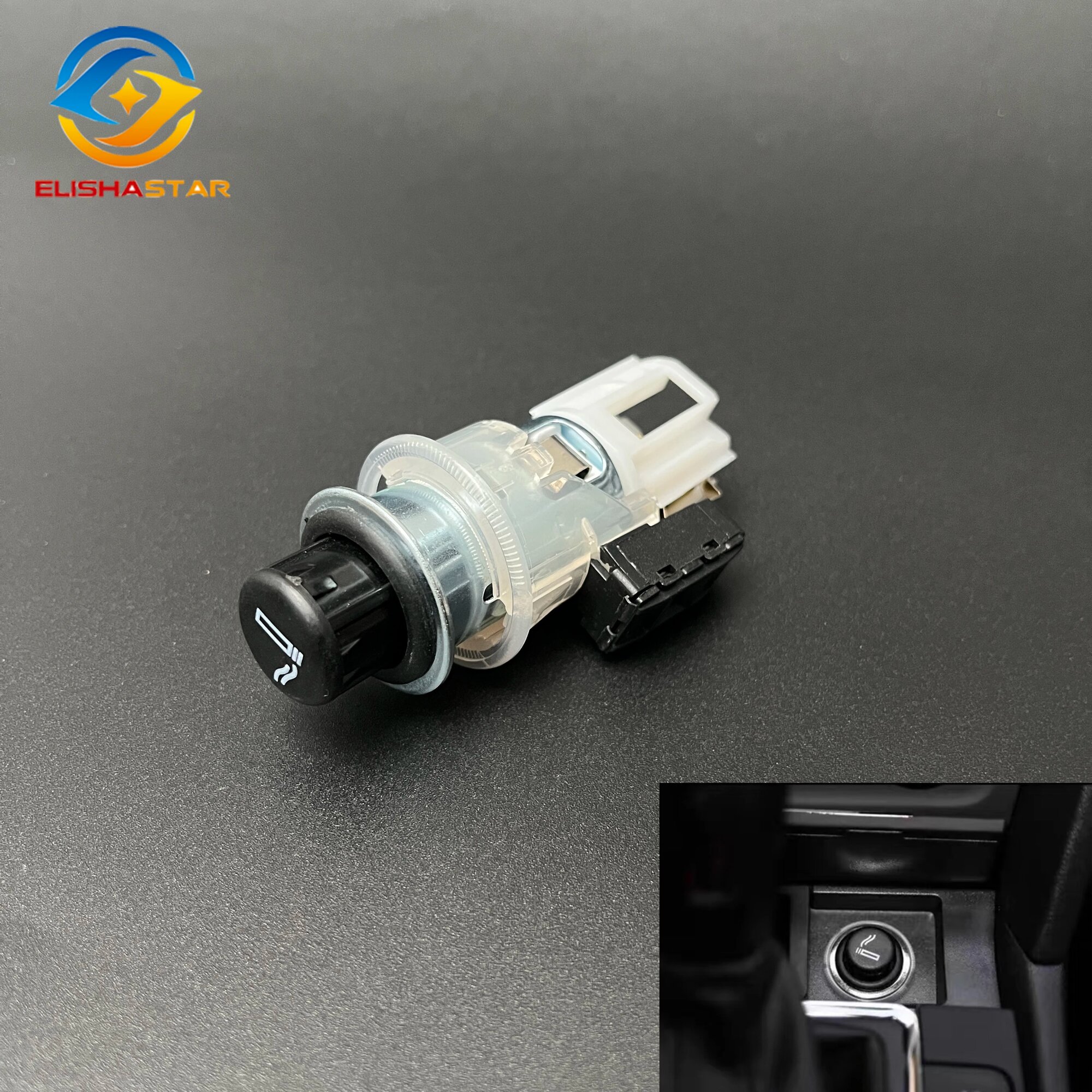 Автомобильный прикуриватель, светодиодный синий свет для VW Golf 7 Golf 7,5 MK7 MK7,5, аксессуары для прикуривателей в сборе