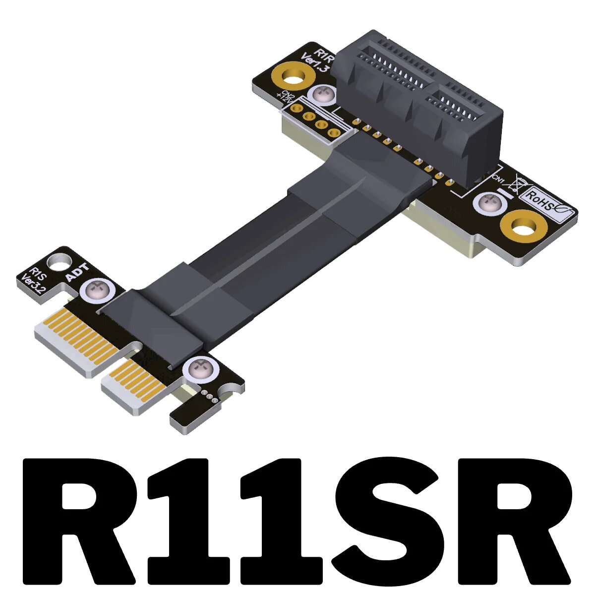 ADTLink PCI-Express 3.0 x1 Райзер-кабель 15cm, R11SR