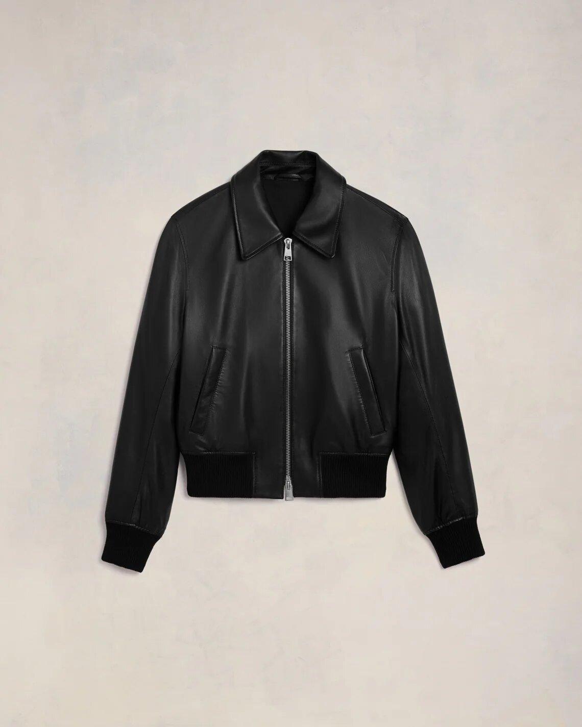 Куртка кожаная Ami