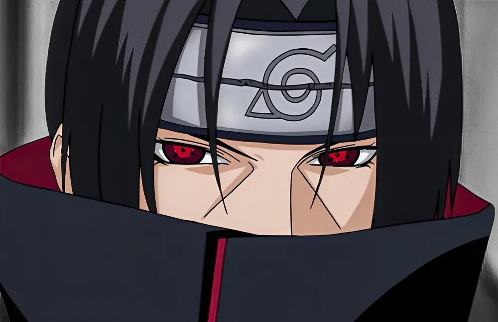 Алмазная Картина "Учиха Итачи" 40х50 См Алмазная Вышивка / Картина Стразами Подарков