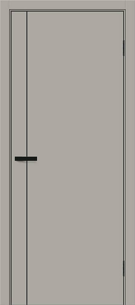 BRAVO Межкомнатная дверь 200*60, Браво-0.70, Grey Pro , Винил 200*60 Grey Pro