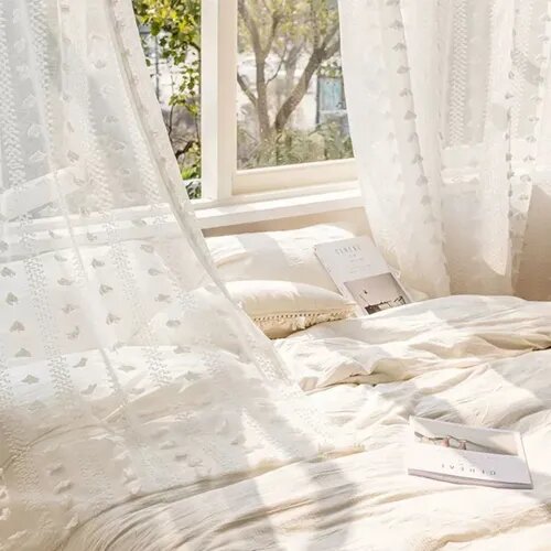 IKEA Штора 150х270 см крепление Люверсы белый