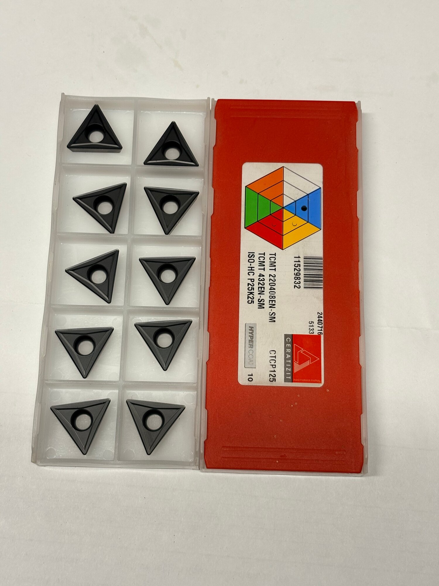 Пластина токарная ТCMT 220408TN-SM CTCP125