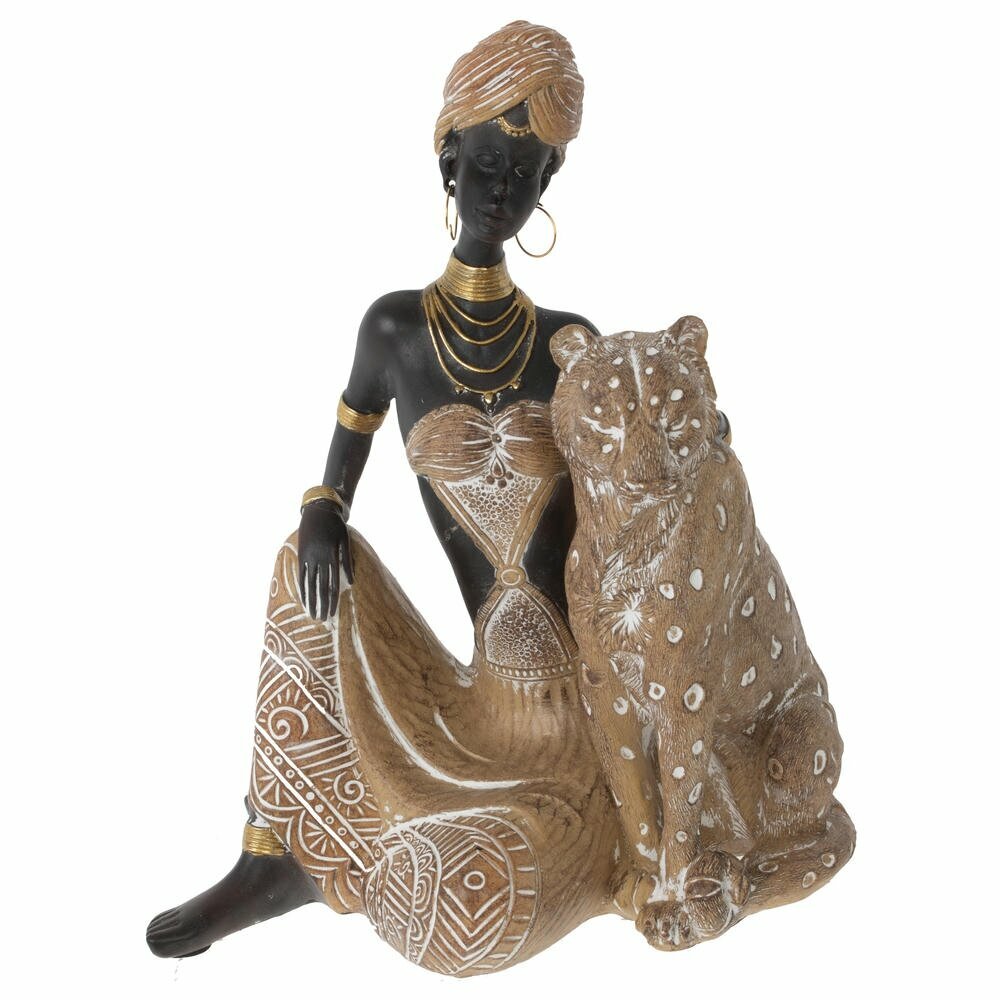 Фигурка декоративная "Африканка", L17 W14 H23 см