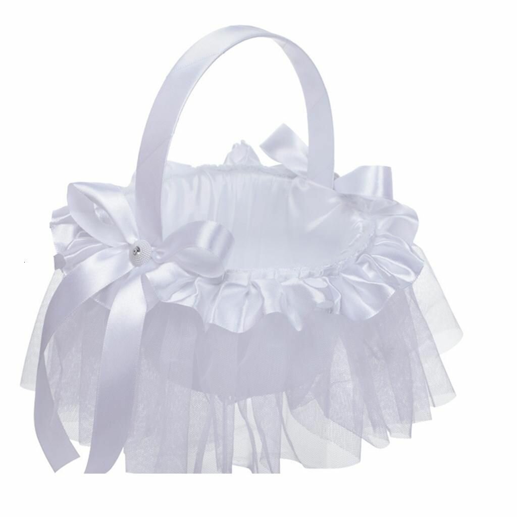 Переносная корзинка для цветов, 5769 Белый