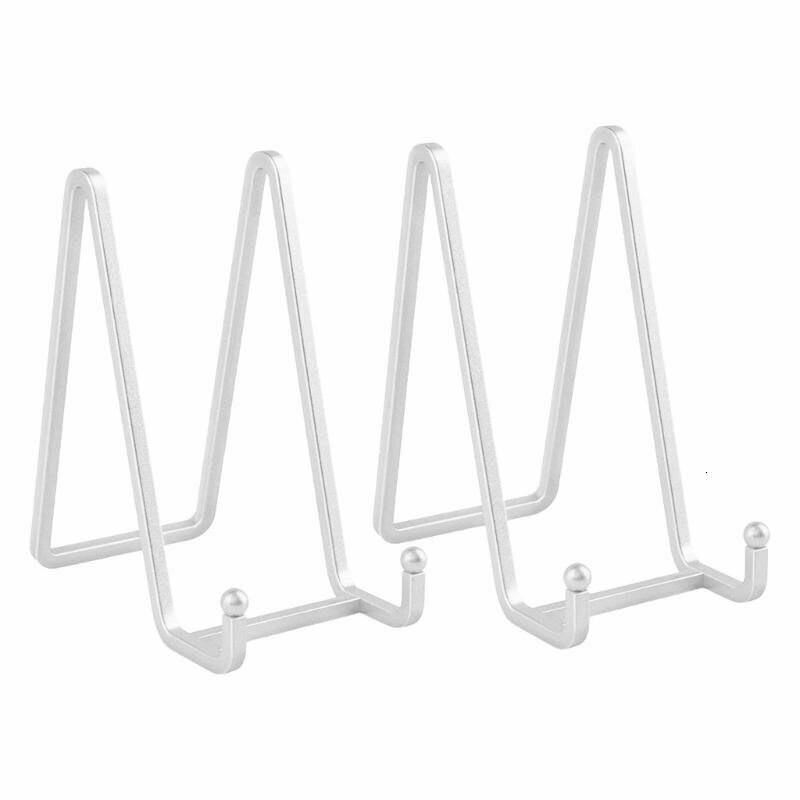 Железные стойки для картин и рам (2 шт), Серебро 6 дюймов