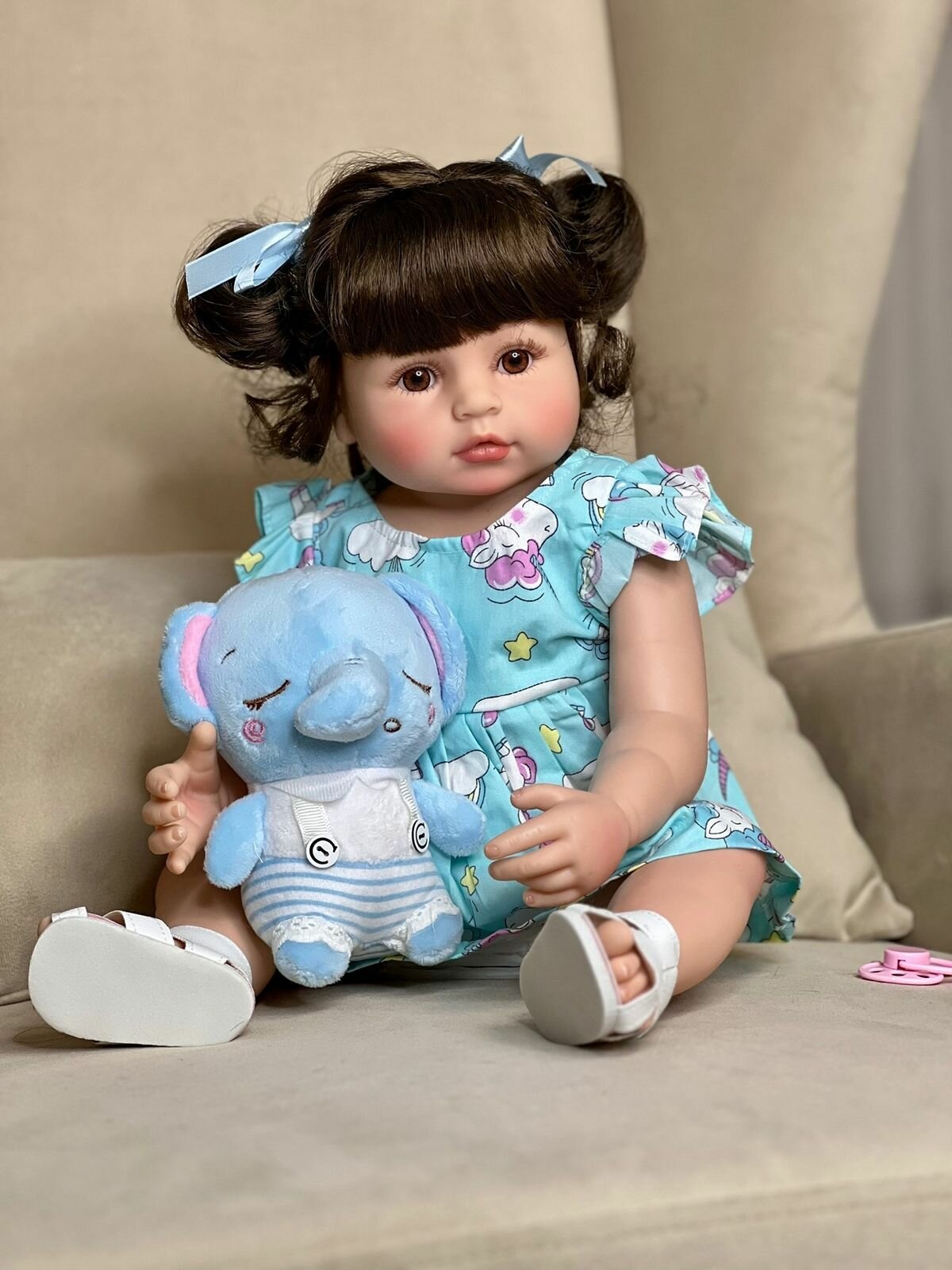 Кукла Реборн виниловая 48 см