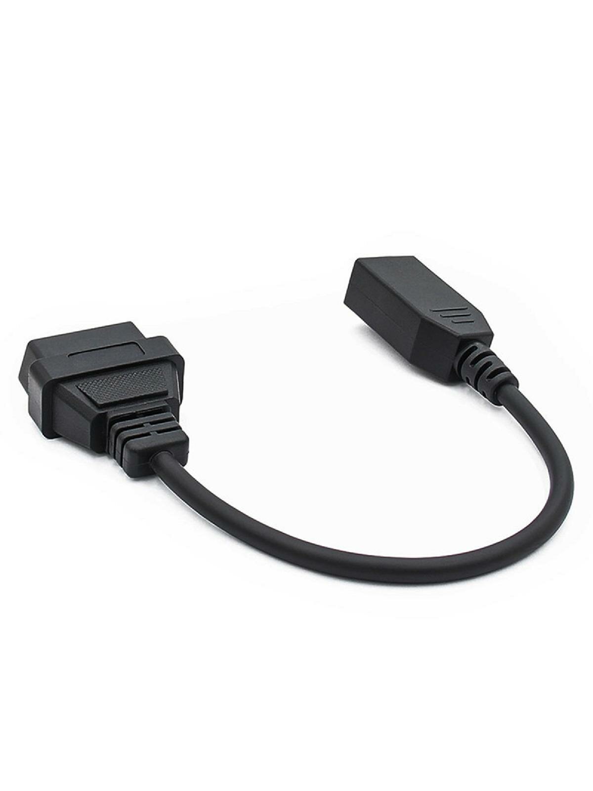 Кабель-адаптер сканера OBDII с 3-контактным разъемом на 16-контактный диагностический кабель для автомобиля