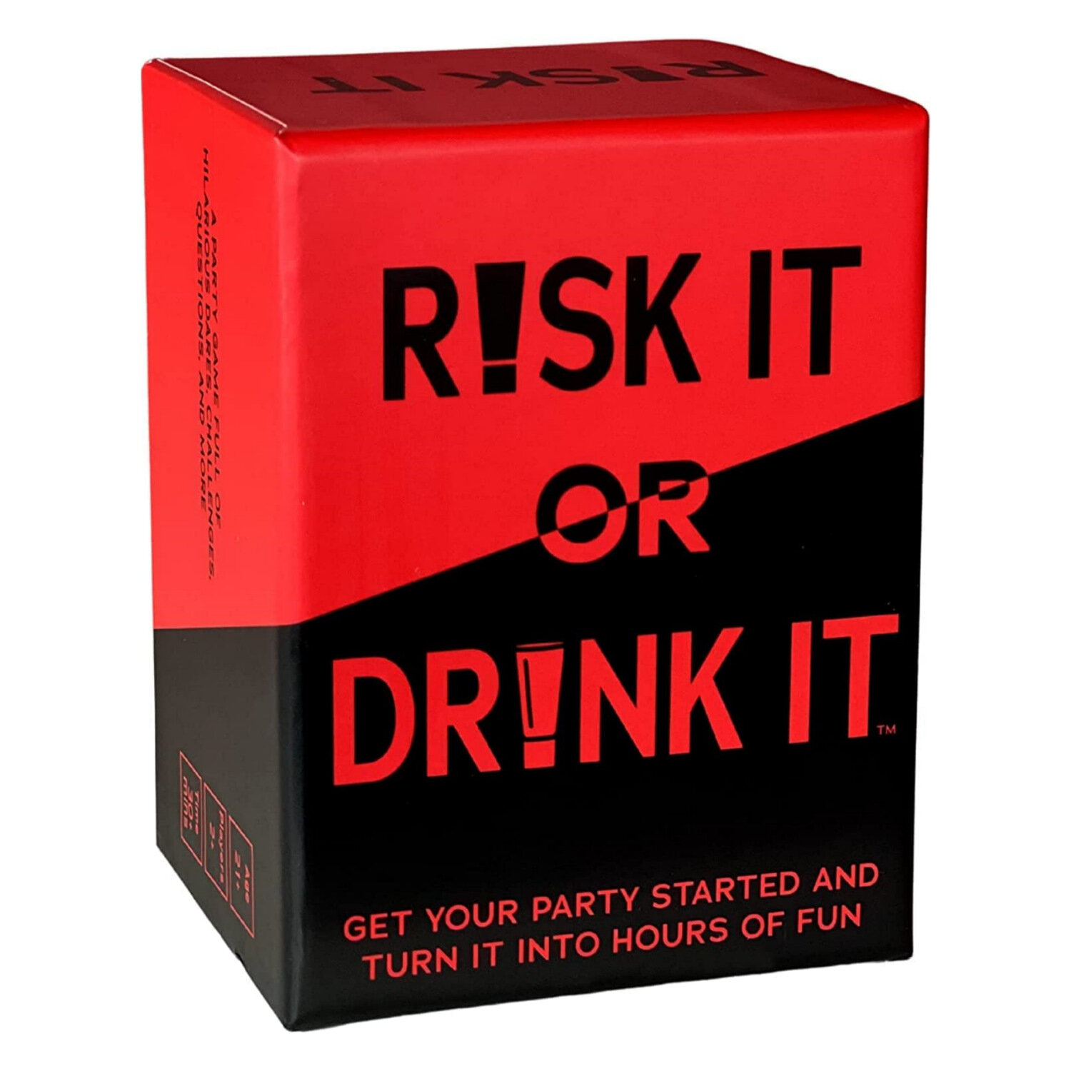 Карточная игра Risk It ｏｒ Drink: Приключение с выпивкой для пар