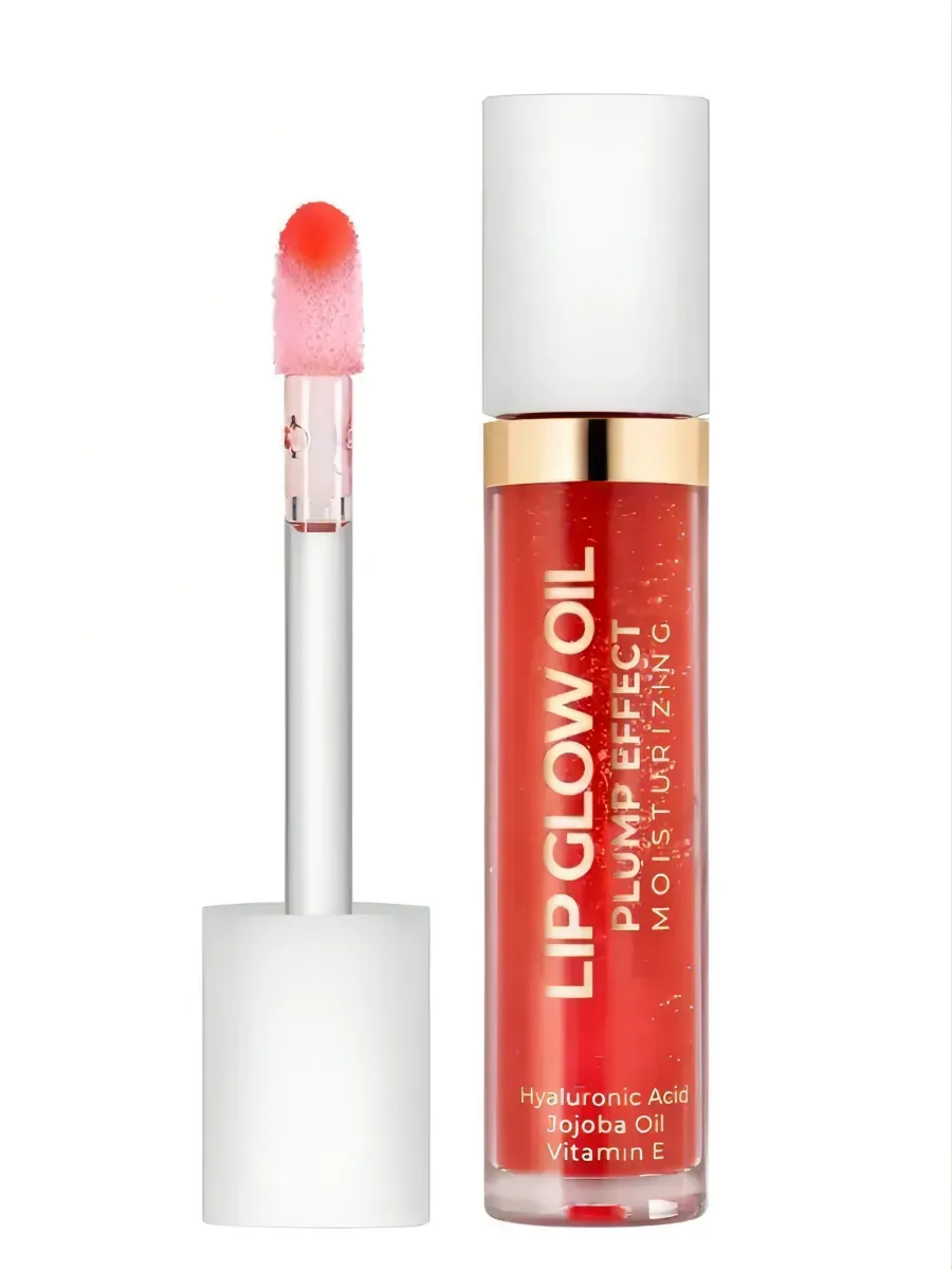 Блеск для губ Topface Lip Glow Oil Plump Effect, Масло для губ, Strawberry
