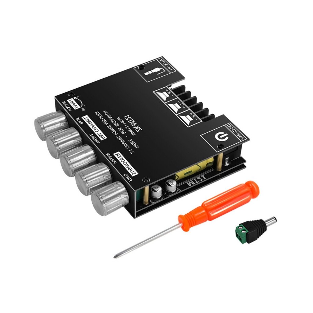 Модуль цифрового Усилителя мощности Bluetooth ZK MT21