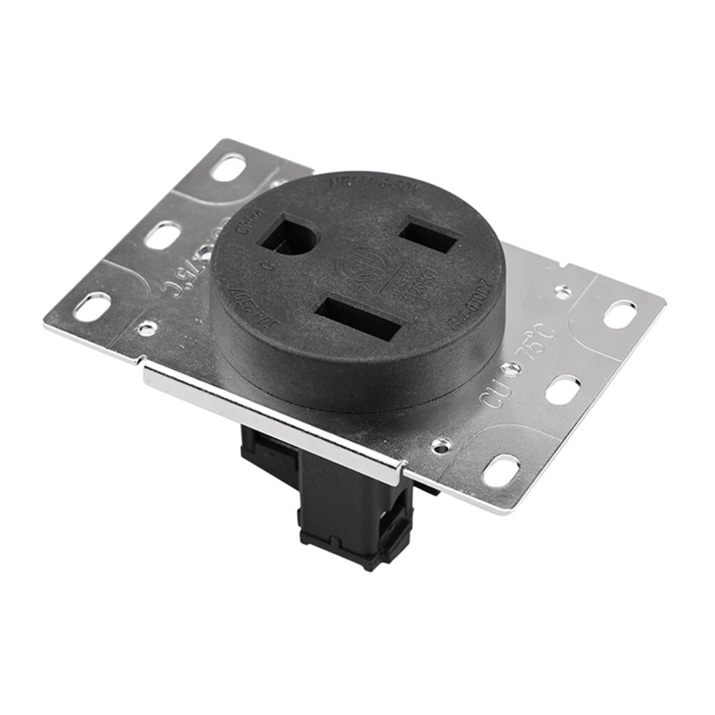 Розетка RM 650DF NEMA 6 50R 50A 250V Для Заподлицо Устанавливаемого Автомобильного Зарядного и Сварочного оборудования