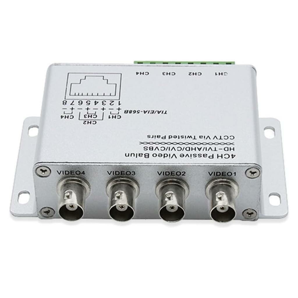 Компьютерные соединения и разъемы, Четырехпозиционный коаксиальный видеопередатчик AHD CVI TVI