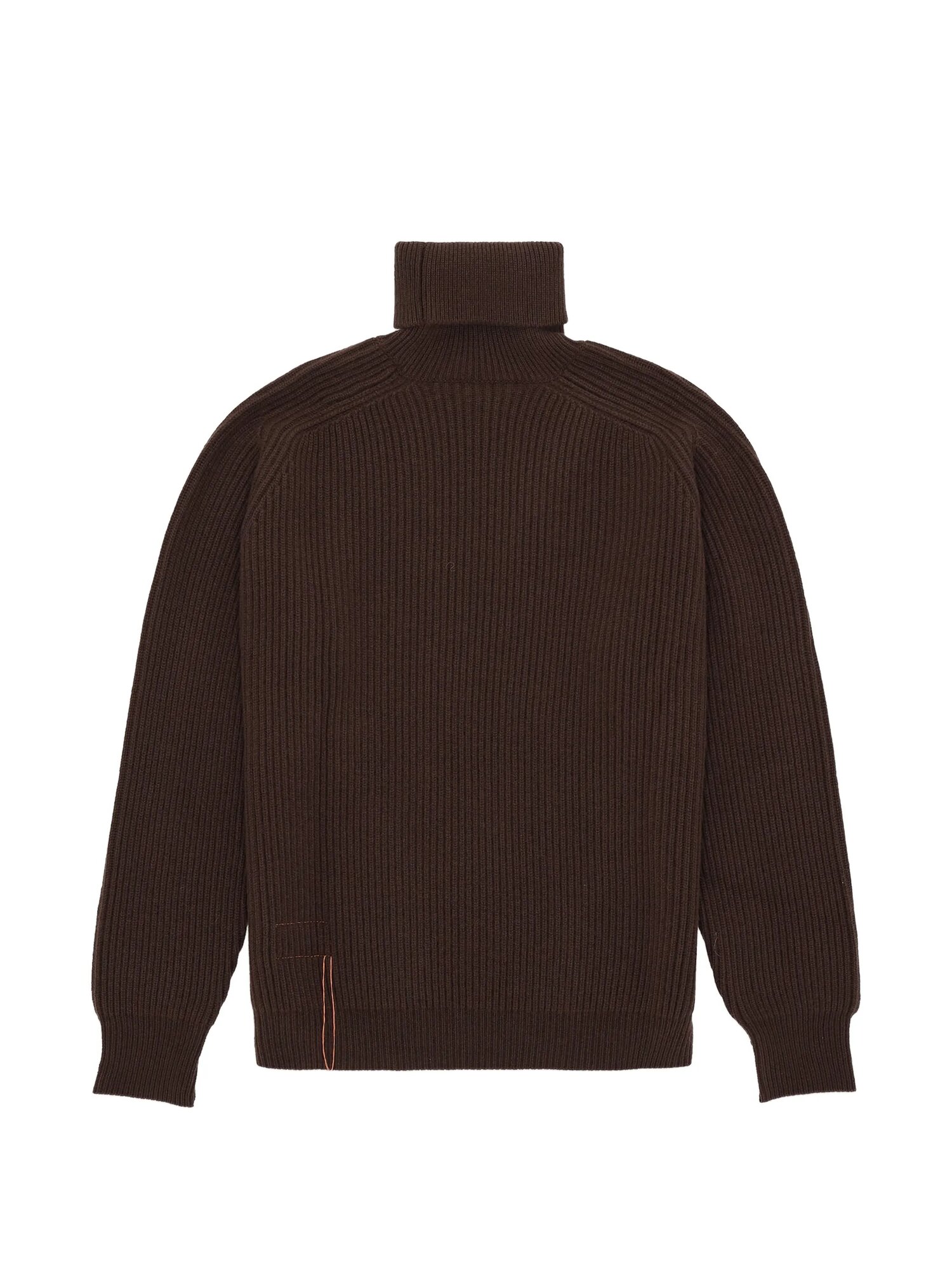 Джемпер FORTELA High neck ribbed jumper, размер 48, коричневый — фото 1