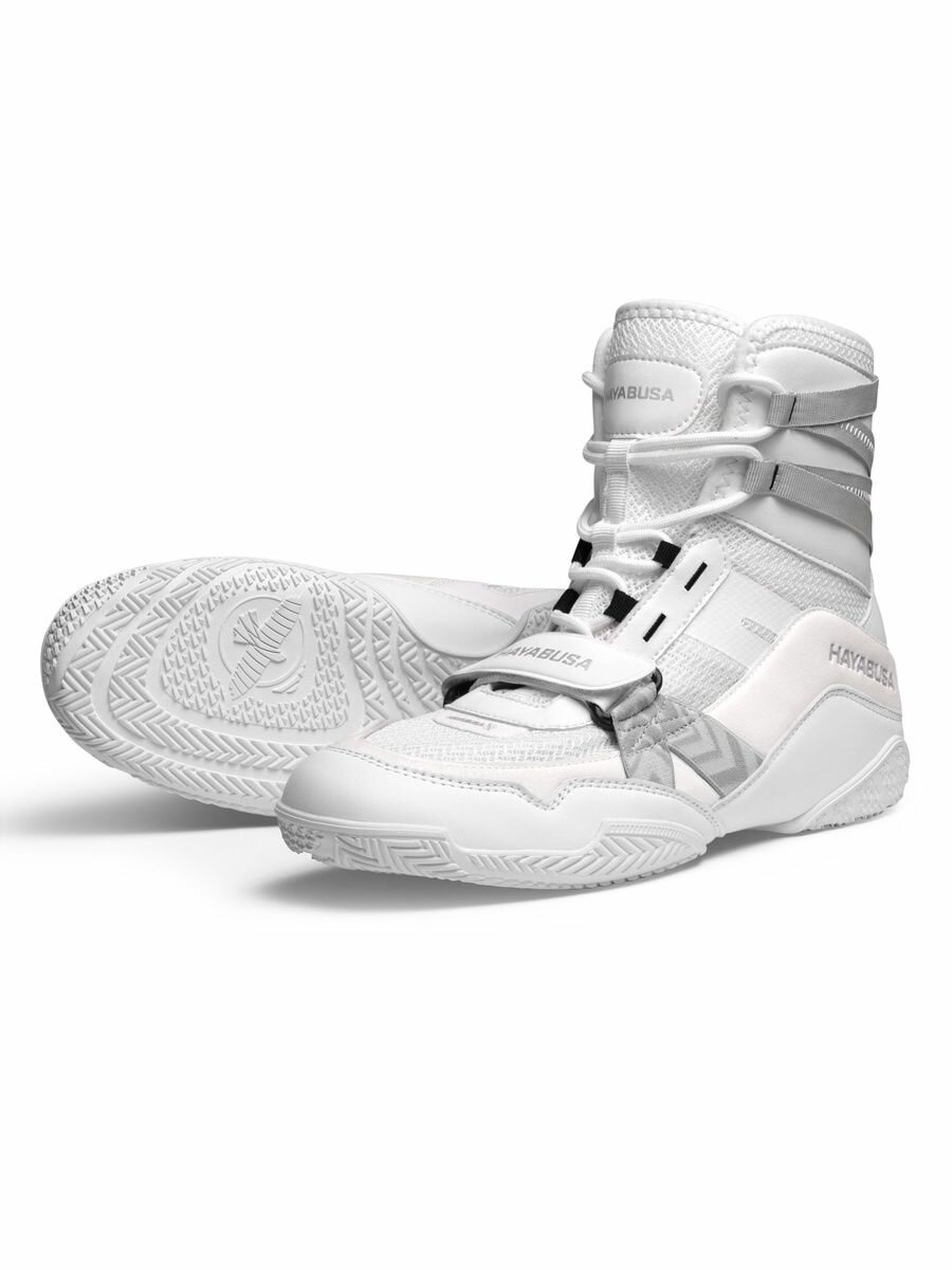 Hayabusa, Hayabusa Strike Boxing Shoes, Боксерские ботинки, цвет белый, 45 размер