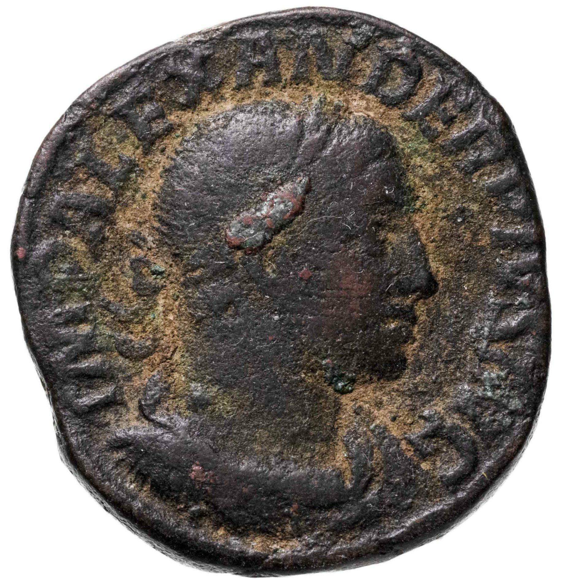 Римская империя, Александр Север, 222-235 годы, Сестерций Спея, Бронза, в сохранности F-VF