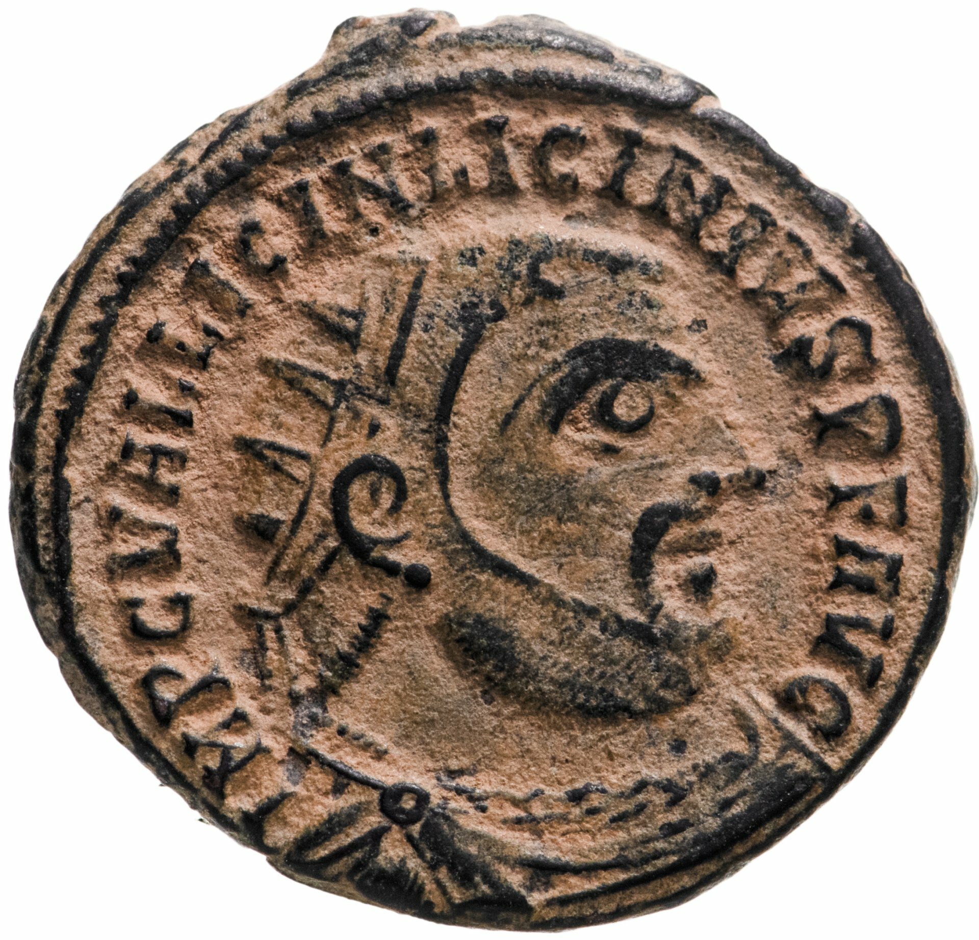 Римская империя, Лициний I, 308-324 годы, Нуммий Александрия, Медь, в сохранности XF