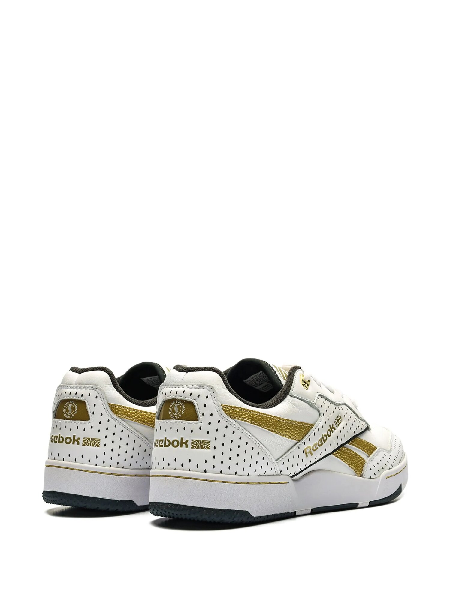 Кроссовки Reebok BB 40000 II, размер 10,5 US, серебристый — фото 1