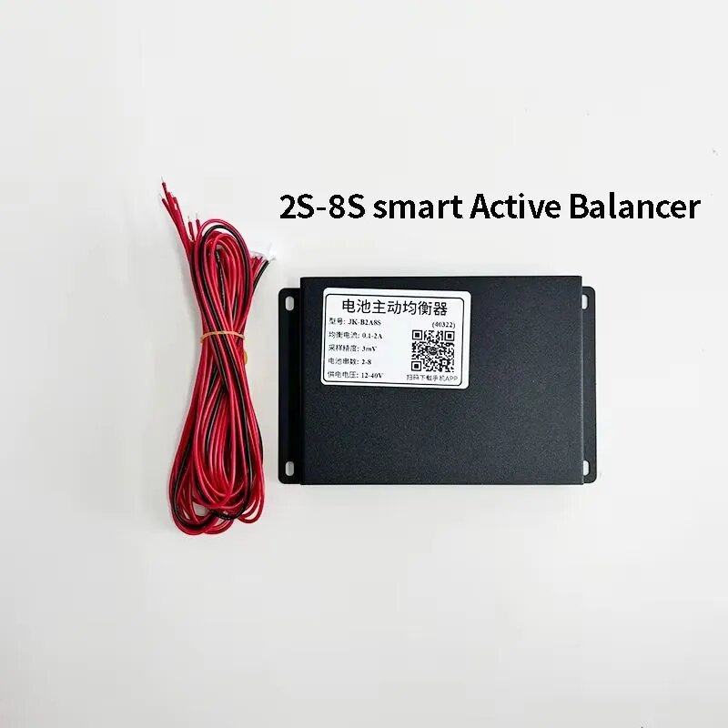 JK BMS JK - B2A8S Интеллектуальный активный выравниватель APP 2A Балансирующий ток 3S 4S 5S 6S 7S 12V