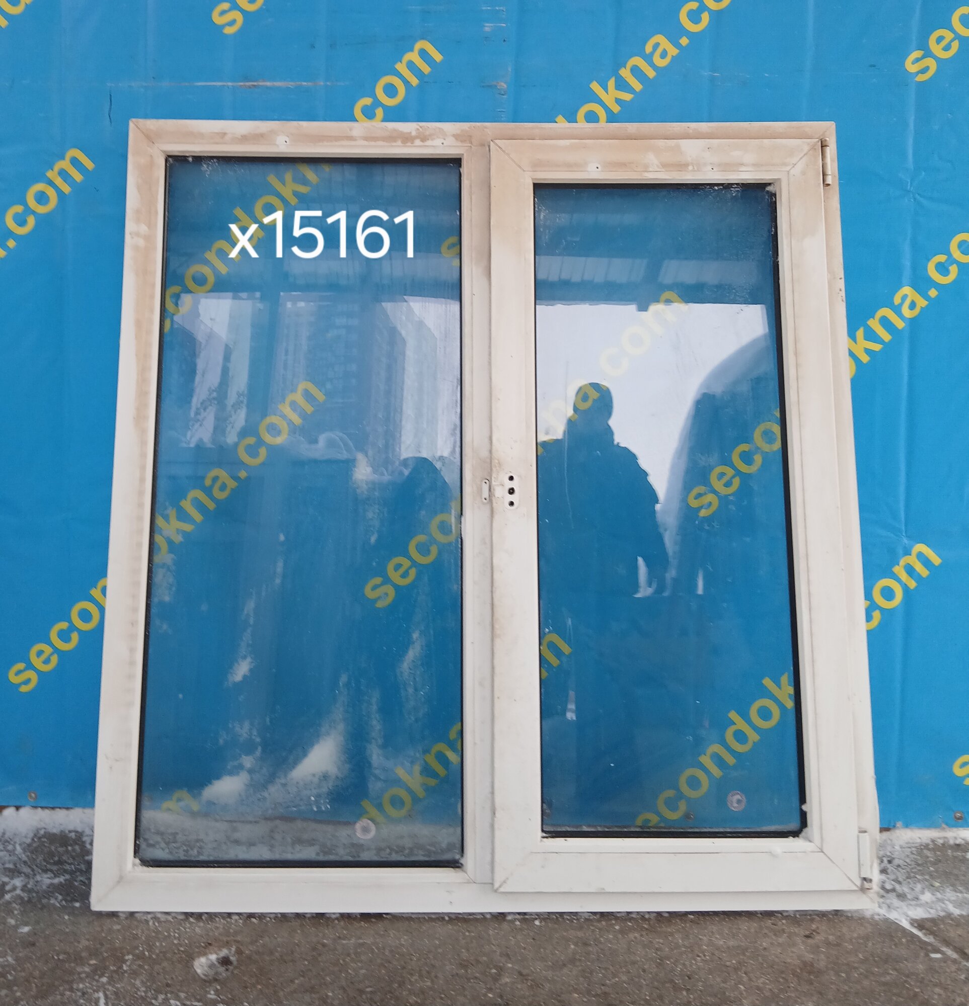 Пластиковое окно Б/У 1320(в)х1280(ш)