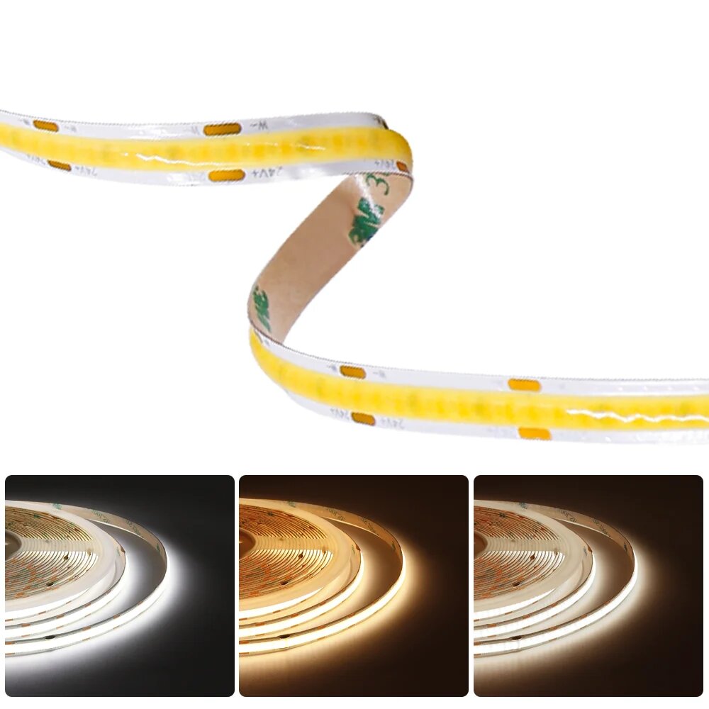Светодиодная лента 10м, 624 Leds, 3000-6500K
