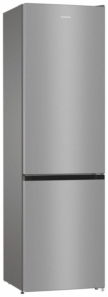 Холодильник Gorenje NRK6201ES4 серебристый, NoFrost Plus, 200х60 см, 353 л, A++