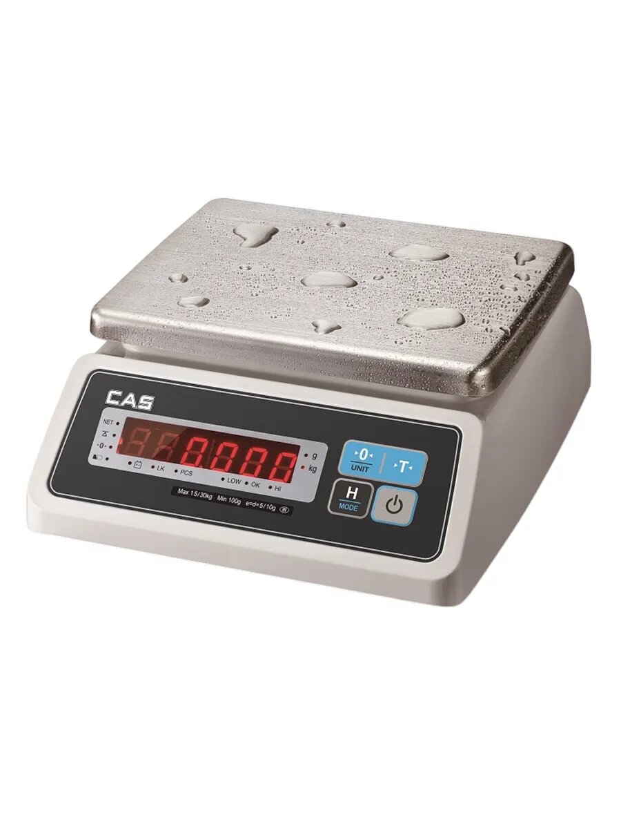 Весы торговые CAS SWN-06EW, 6 кг