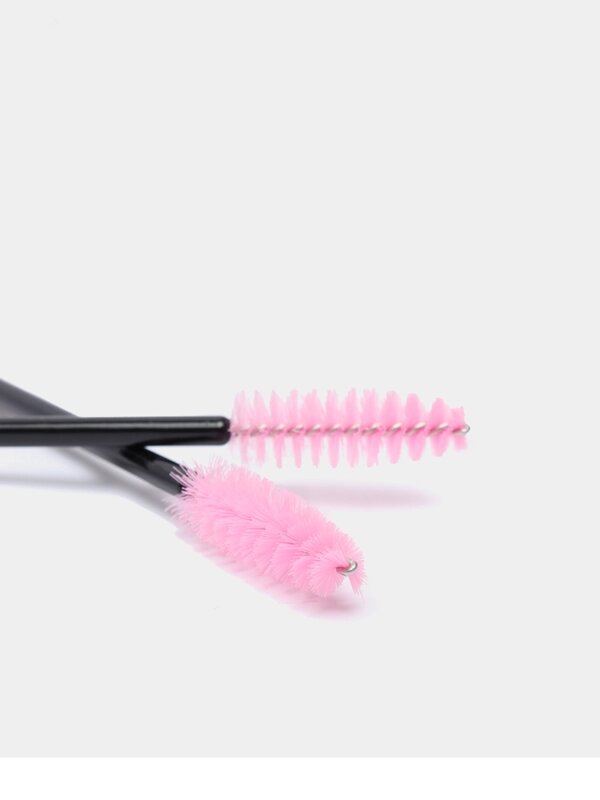 Щетки 50 шт, для наращенных ресниц и бровей нейлон Кит