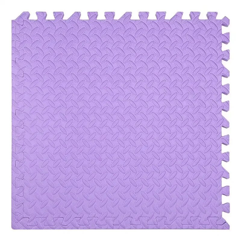 Детский спортивный коврик из пенополиэтилена Фиолетовый, 8pcs, Purple