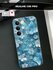 Чехол на Realme C85 Pro / Реалми C85 Про с принтом Голубые глазурные цветы