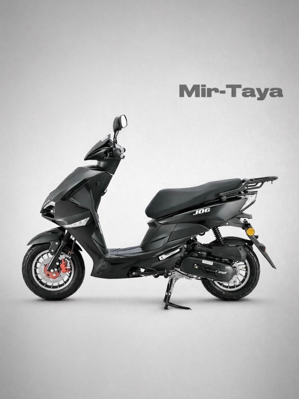 Скутер ROCKOT Jog, 49.6 куб. см, 2.85 л. с, четырехтактный, черный