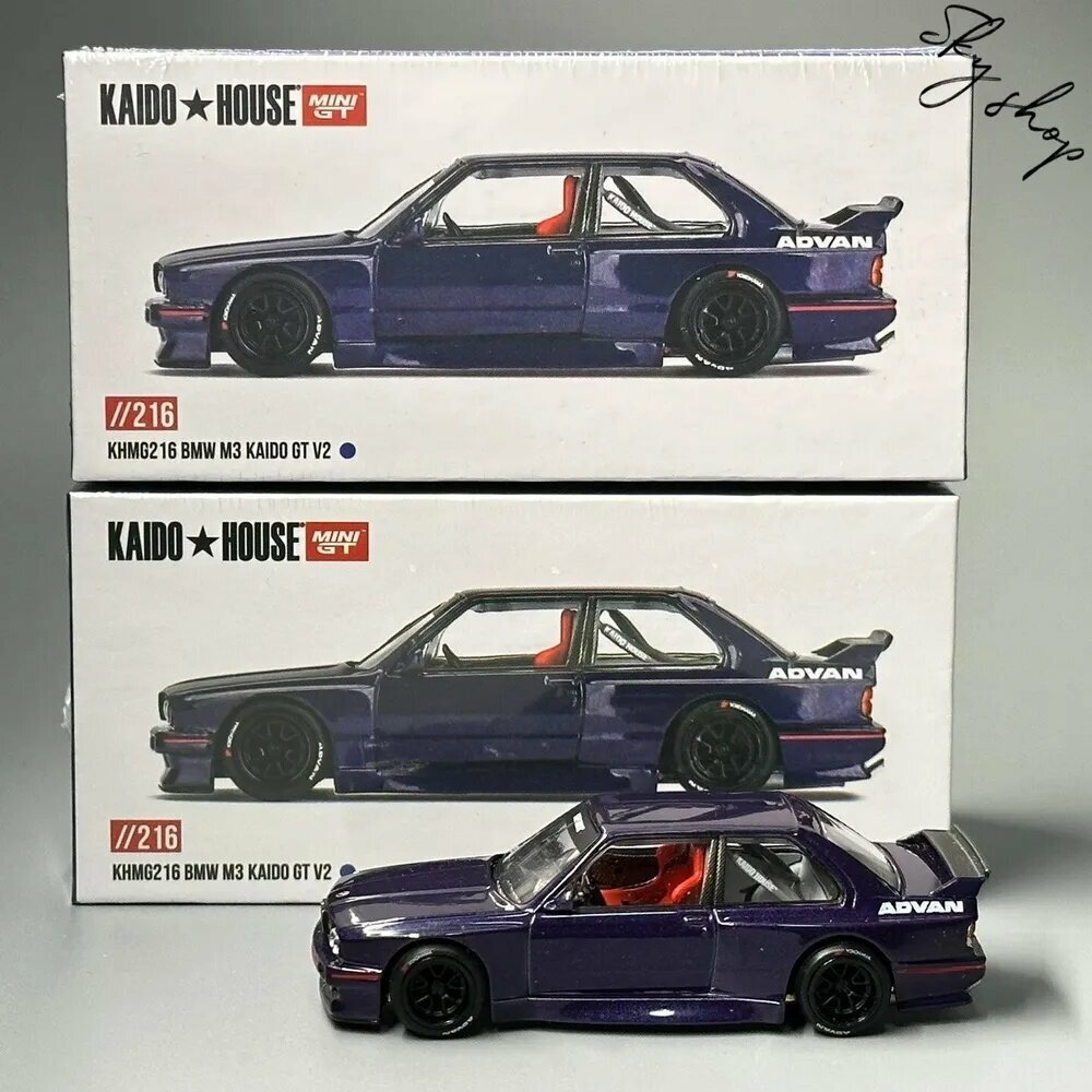 Машинка MINI GT 1:64 MINI GT x Kaido House 1:64 KHMG216 BMW M3 Kaido GT V2