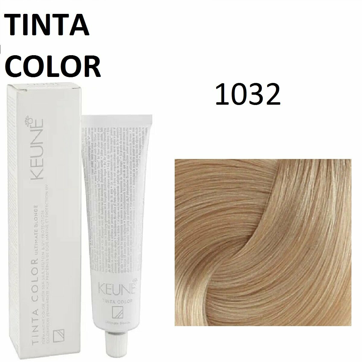 Keune Tinta Color 1032 стойкая краска для волос, Бежевый Блонд, 60 мл