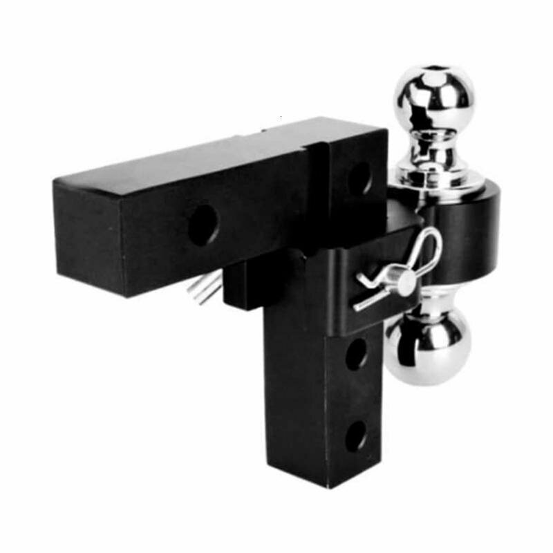 Глобальный прицепной щит с регулируемым положением из алюминиевого сплава, Черный